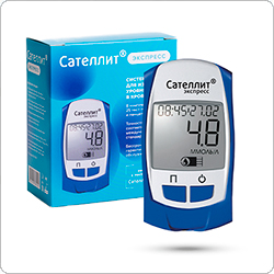 Глюкометр Элта Сателлит Экспресс ПКГ-03 - Elta Satellite Blood Sugar ...