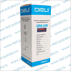 Тест-полоски Уристик-Дируи (Uristik Dirui) A10, 100 штук для ...